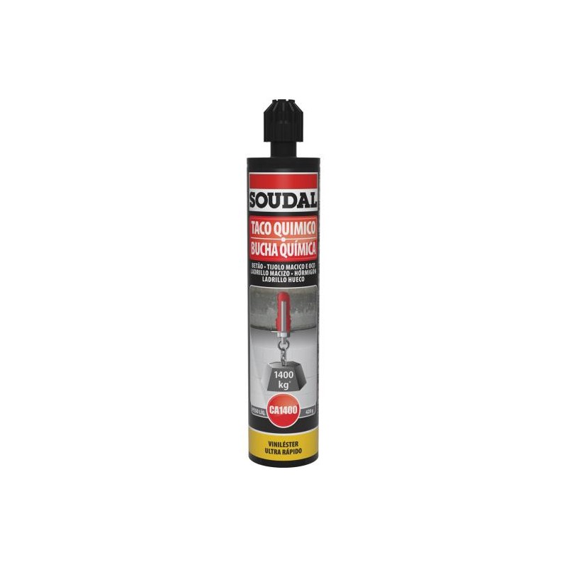 Bucha Química Viniléster Soudafix CA 1400 280ML SOUDAL